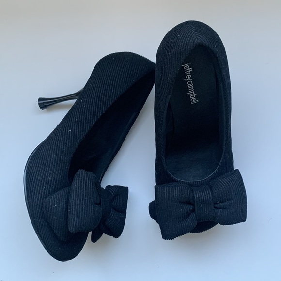 Jeffrey Campbell | Shoes | Jeffrey Campbell Puffy Bow Pumps Disney ...